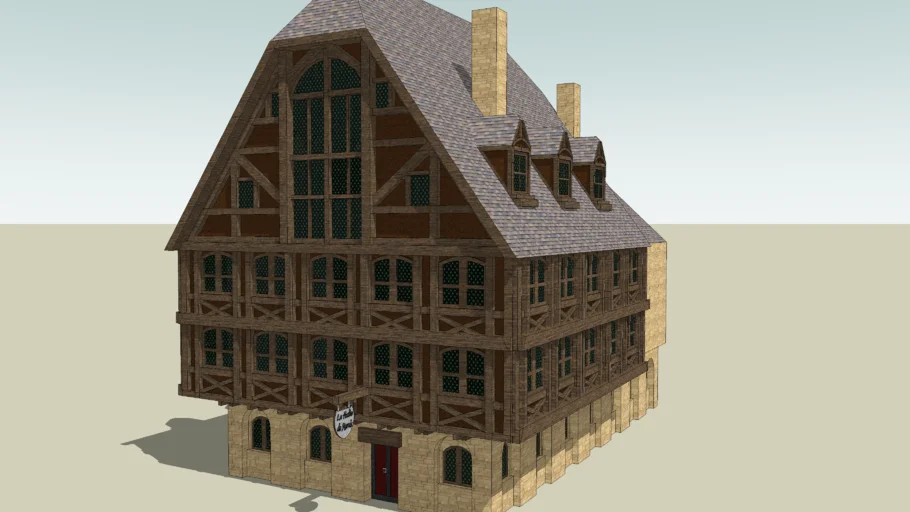 Auberge médiévale | 3D Warehouse
