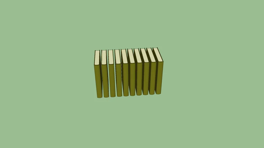 Books | 3D Warehouse