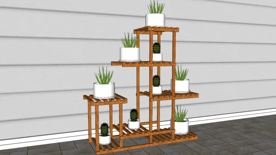 Flower Stand | 3D Warehouse