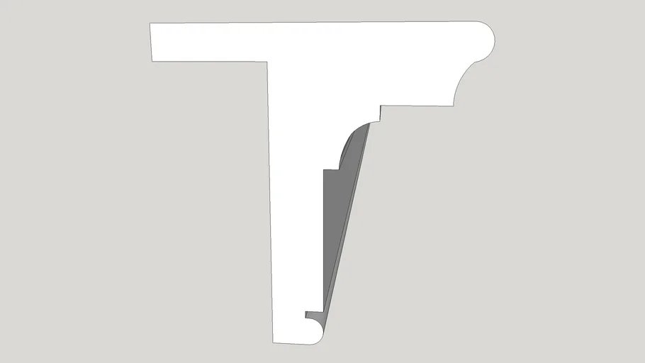 Greek Revival Window Sill | 3D Warehouse