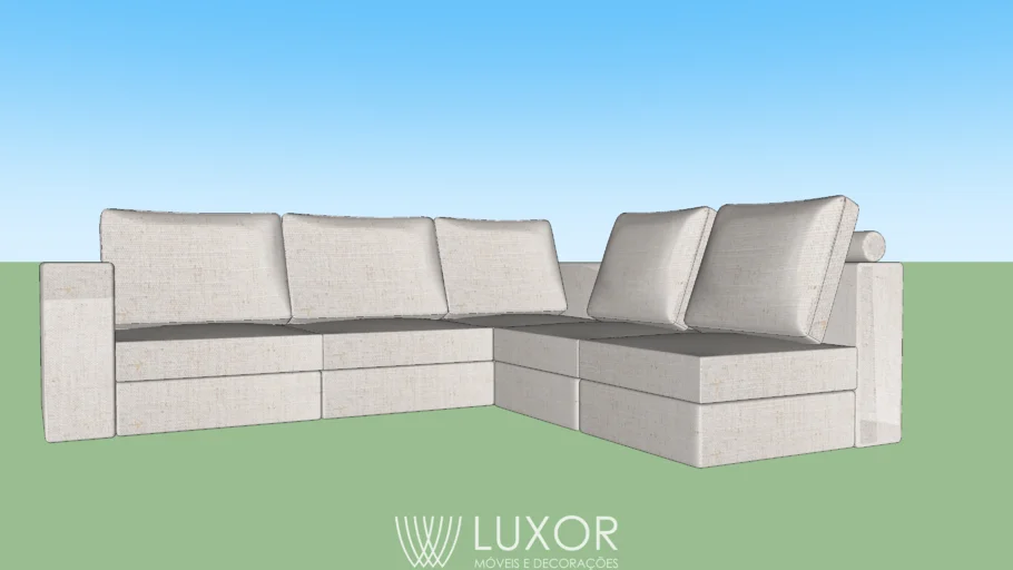 Sofá de Canto | 3D Warehouse