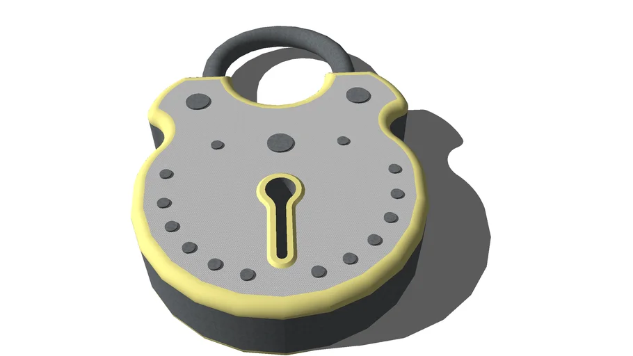Padlock | 3D Warehouse