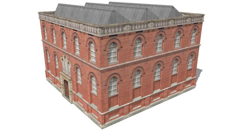 19th Century Brick Building | 3D Warehouse
