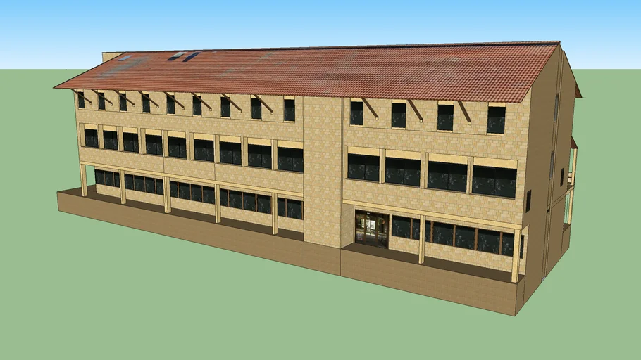 Sanders Building | 3D Warehouse