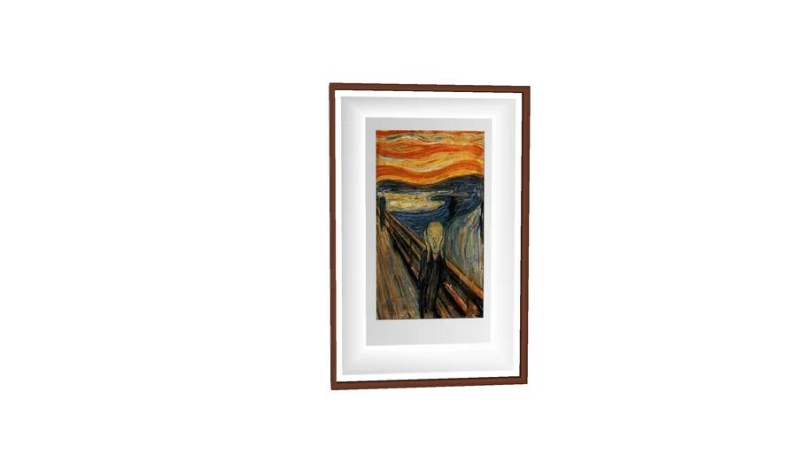 The scream by Edvard Munch | 3D Warehouse