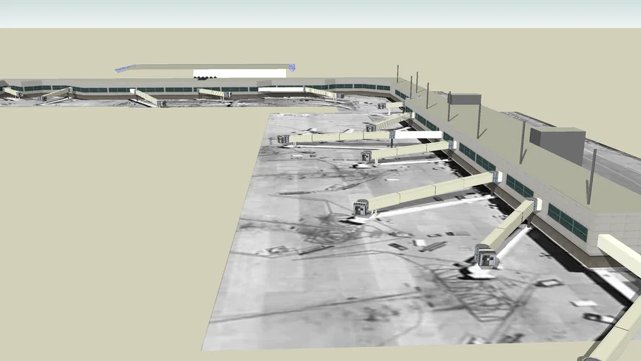 KOAK Terminal 2 | 3D Warehouse