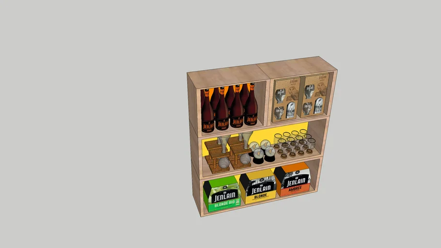 JENLAIN 3244 Petite Boutique Jenlain | 3D Warehouse