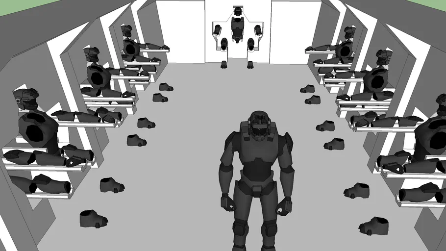 Spartan Armor Room | 3D Warehouse