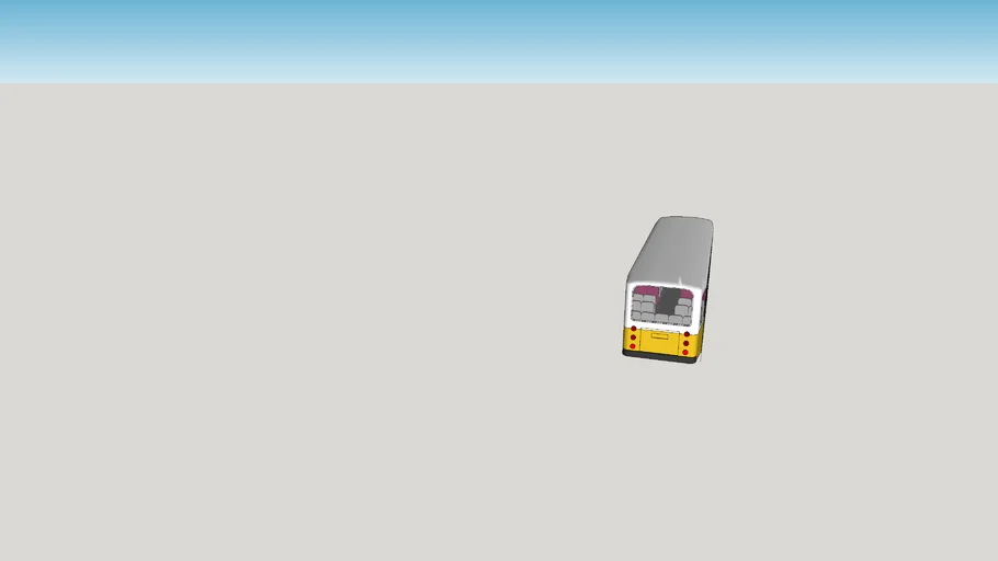 DAF MB200 Dutch bus | 3D Warehouse