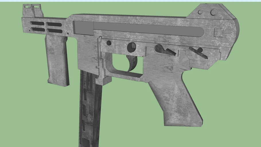 Sub Machine Gun: SPECTRE M4 | 3D Warehouse