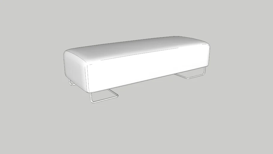 bed+bench2 | 3D Warehouse