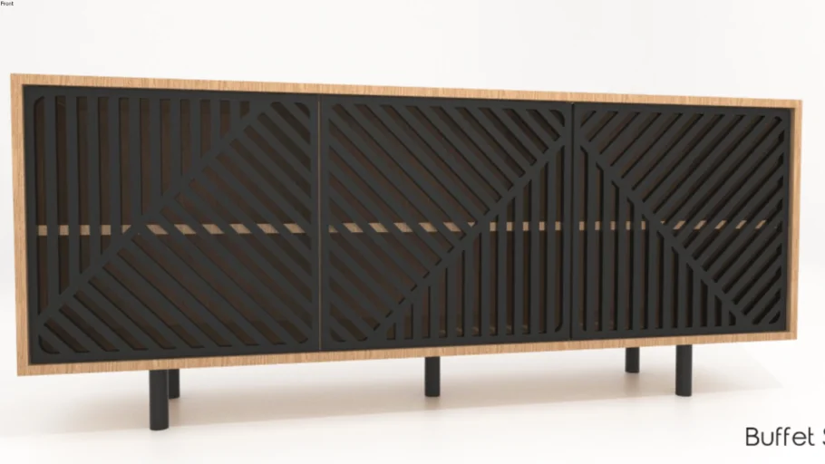 Buffet Slash - Harmonie Décoration | 3D Warehouse