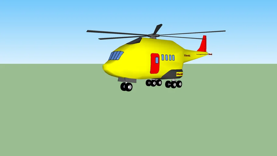 helicopter | 3D Warehouse