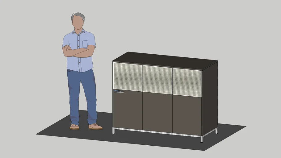 IBM 1623 CORE STORAGE UNIT (1959) | 3D Warehouse