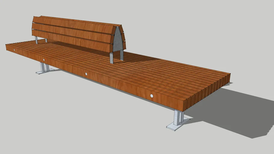 Long Life Bench | 3D Warehouse