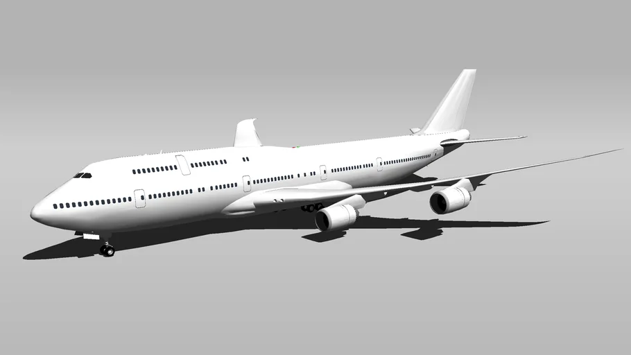 Template - Boeing 747-8i Alt. Windshield | 3D Warehouse