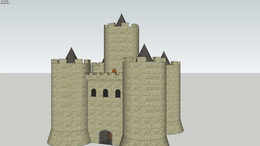 keep of castle for make it your self castle | 3D Warehouse