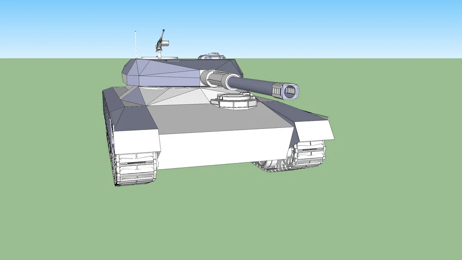 M7 Crusader Battle Tank (texture free) | 3D Warehouse