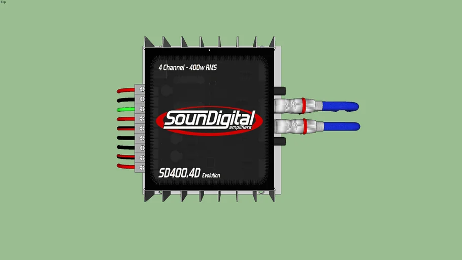 SOUNDIGITAL SD400.4D-EVOLUTION | 3D Warehouse