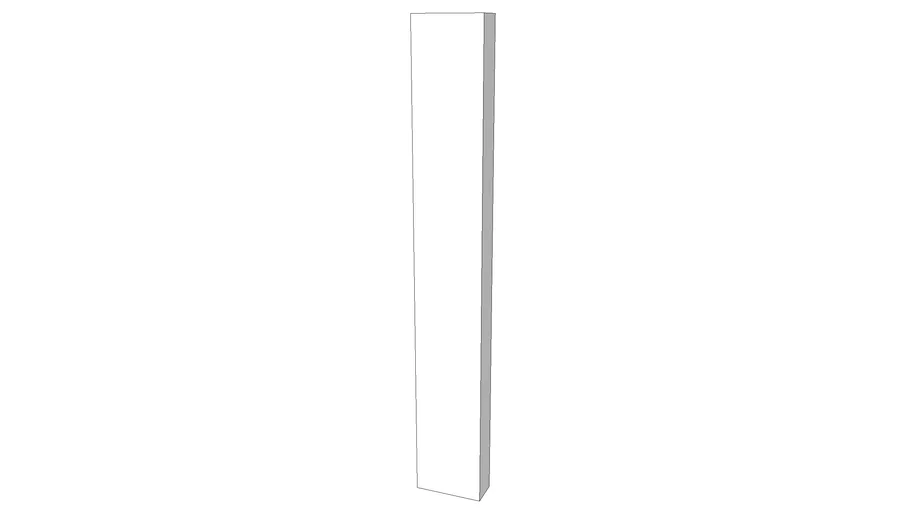2x4 stud (24in). | 3D Warehouse