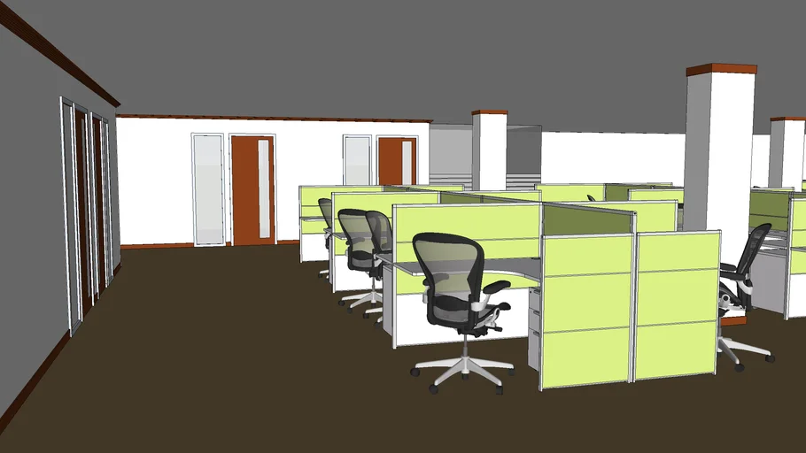 Staff Room RIG TENDERS INDONESIA | 3D Warehouse