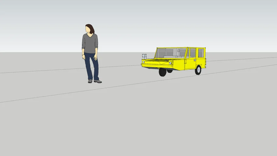 Del Boy Reliant Robin | 3D Warehouse