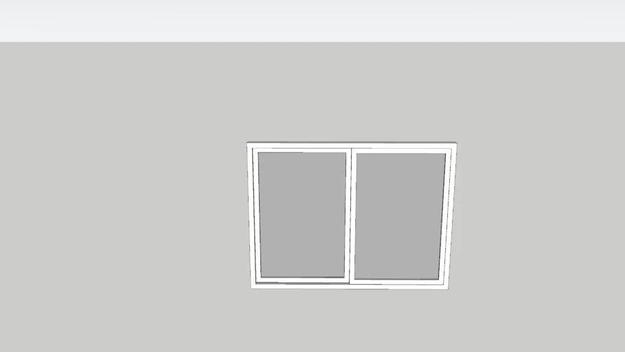 sliding window | 3D Warehouse