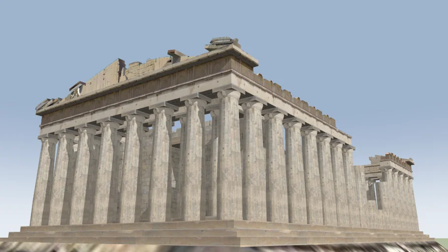 Parthenon- Acropolis, Greece | 3D Warehouse