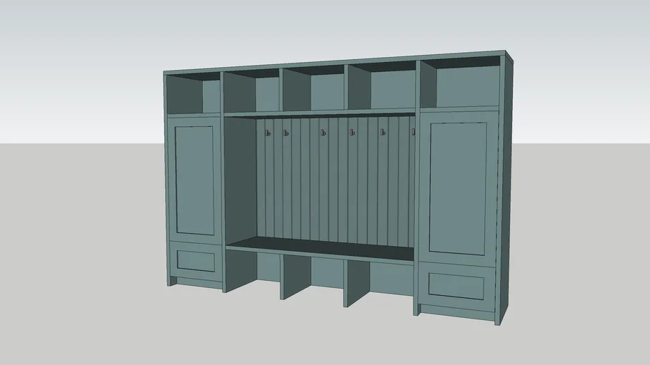 Mud Room Built-in | 3D Warehouse