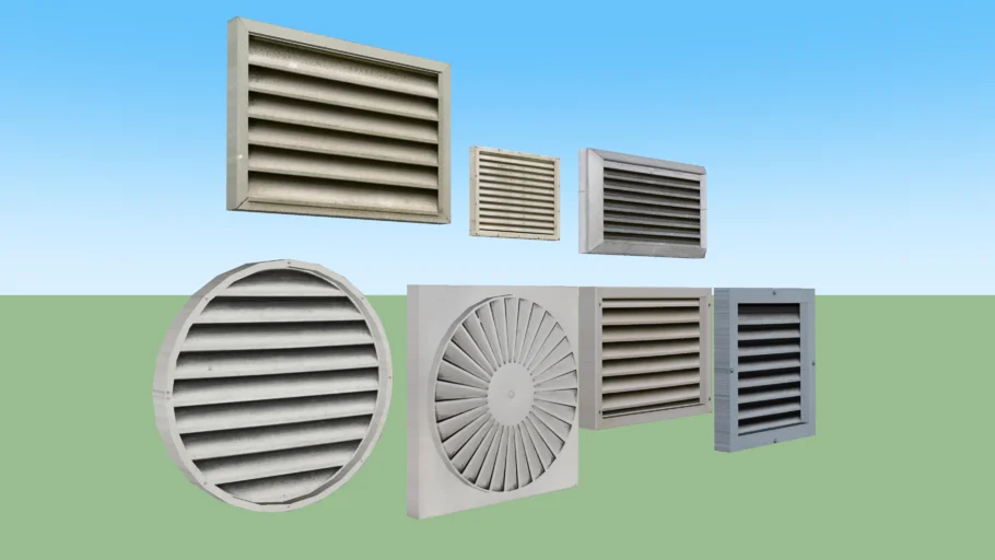Vent set 4 | 3D Warehouse