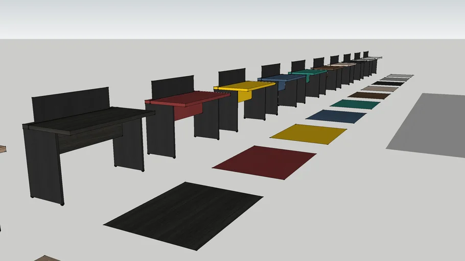 MESA PLATAF 1 USUA. PRETA DIV LISA - NATUS BRAMOV PLLLN 4303 | 3D Warehouse