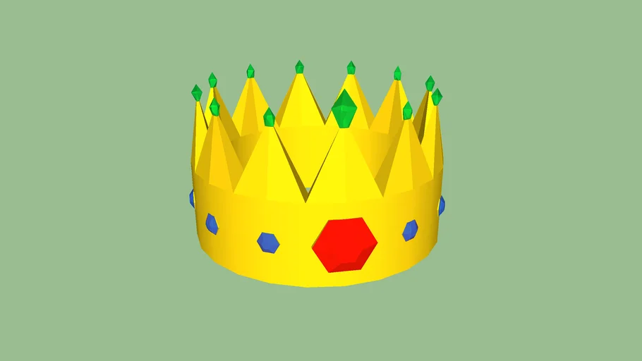 Small Fantasy Crown | 3D Warehouse