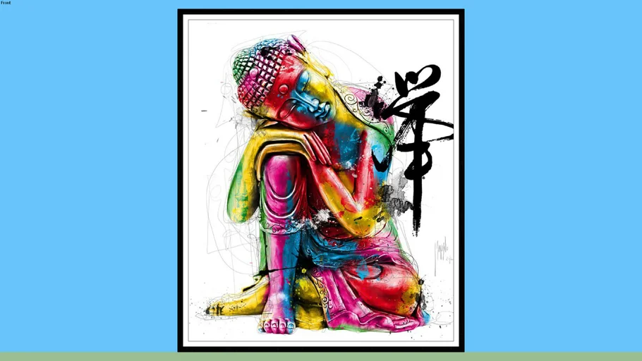 COLOR BUDDHA PICTURE | 3D Warehouse