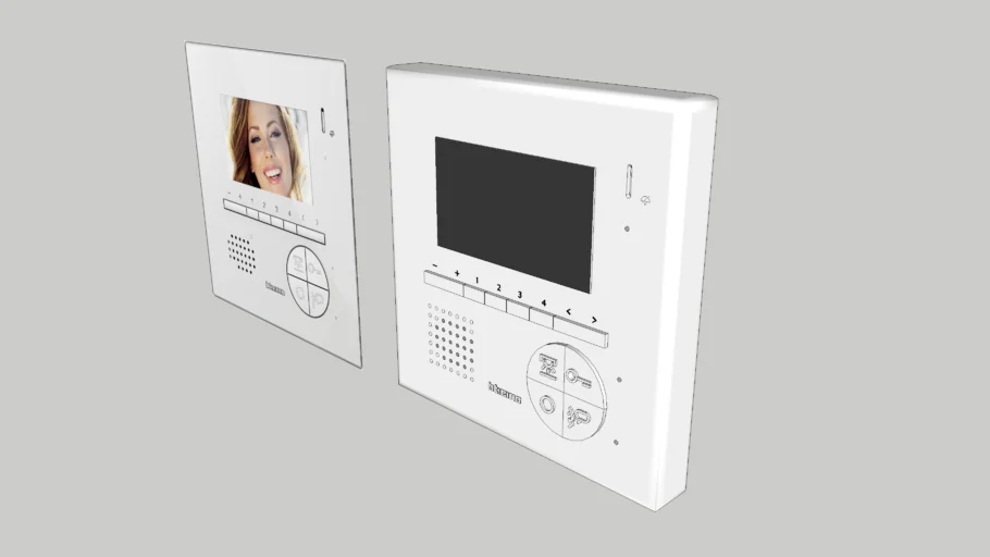 Videocitofono BTICINO - intercom | 3D Warehouse