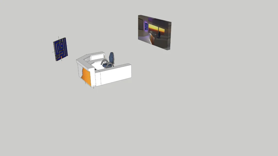 Reception Table | 3D Warehouse