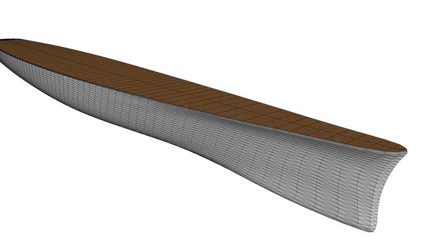 WWII Heavy Cruiser Hull | 3D Warehouse