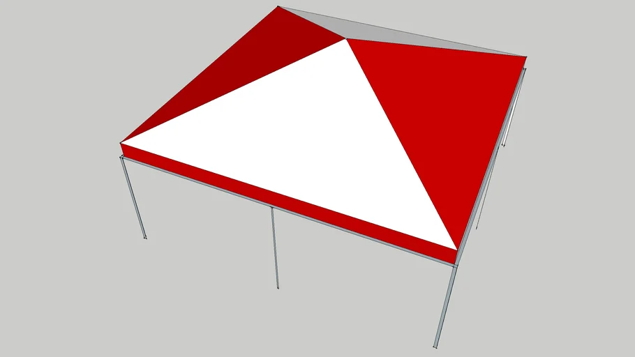 20x20 SUU Tent | 3D Warehouse