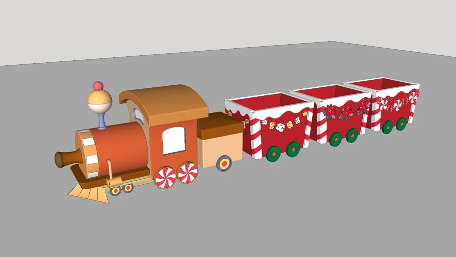 Toy train | 3D Warehouse