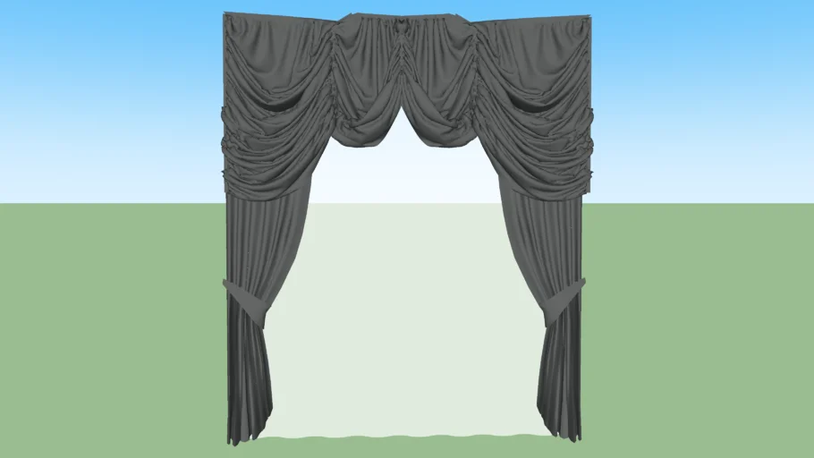 classic curtain | 3D Warehouse