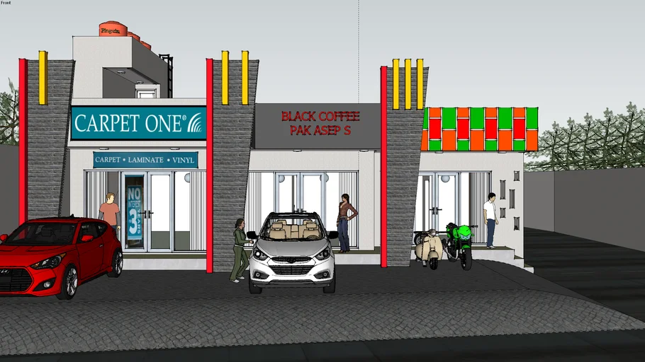 RUKO 1 LANTAI | 3D Warehouse