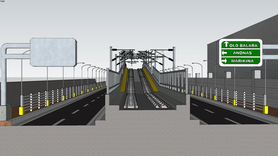 C-5 Katipunan Avenue MRT-10 project by DOTr and visual design by ...