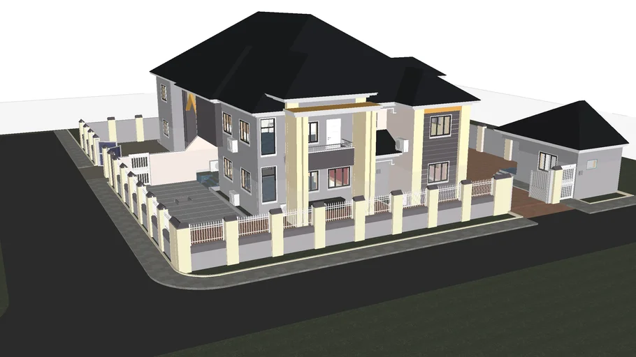 4 Bedroom Duplex/ 3 Bedroom Flat | 3D Warehouse