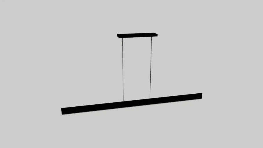 Enscape Ready Pendant Light Deco Del Dals 72' version | 3D Warehouse