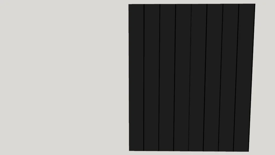 Black Cladding | 3D Warehouse