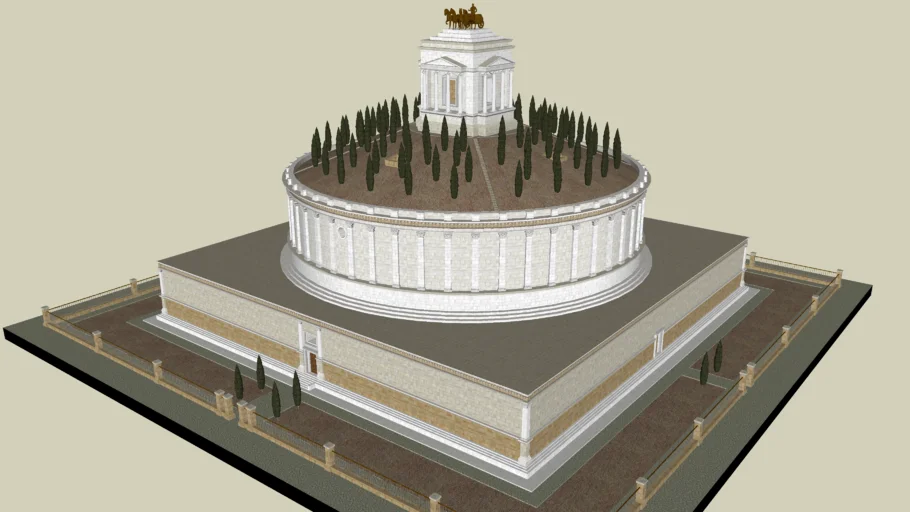 Mausoleum Of Hadrian Reconstruction