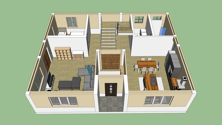 My dream house, first floor | 3D Warehouse