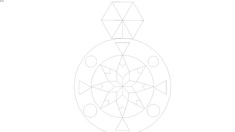 3D Earrings Design | 3D Warehouse