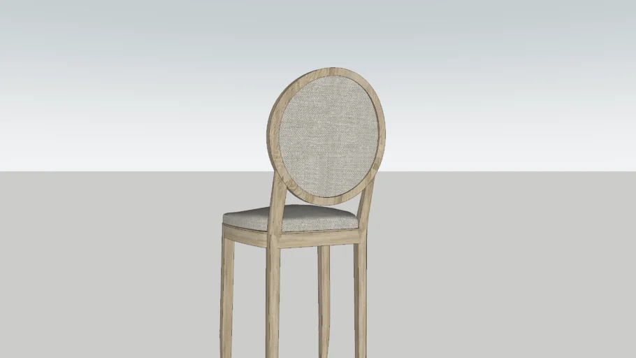 RH FRENCH CONTEMPORARY CHAIR | 3D Warehouse