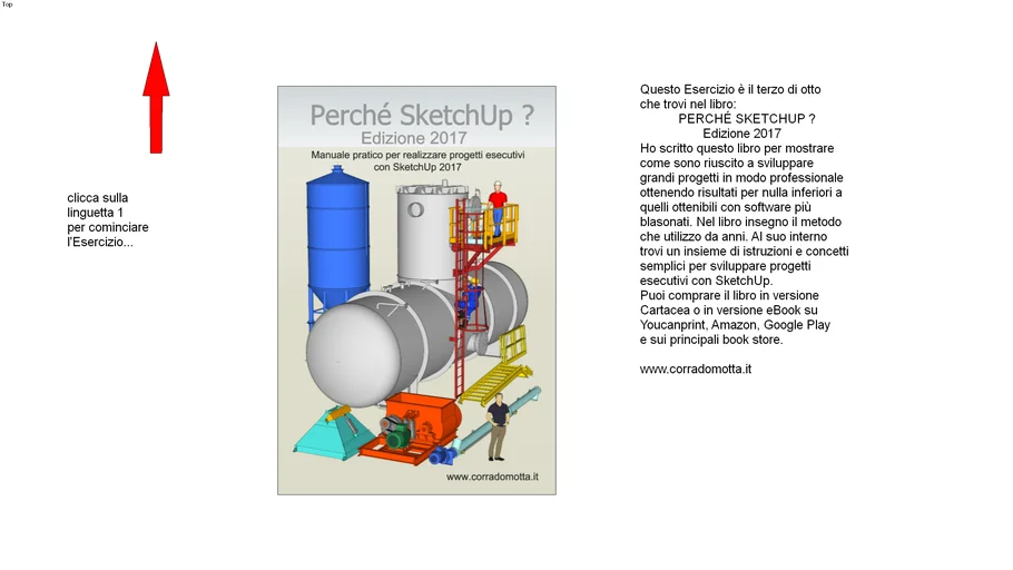 Perché SketchUp 2017 Esercizio 3 | 3D Warehouse