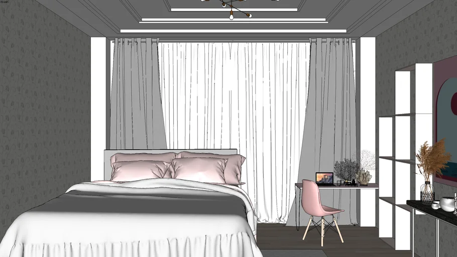 pink room | 3D Warehouse